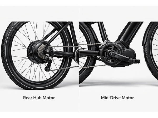 Rear Hub Motor vs Mid-Drive Motor in EV Cycles: Complete Buying Guide ...