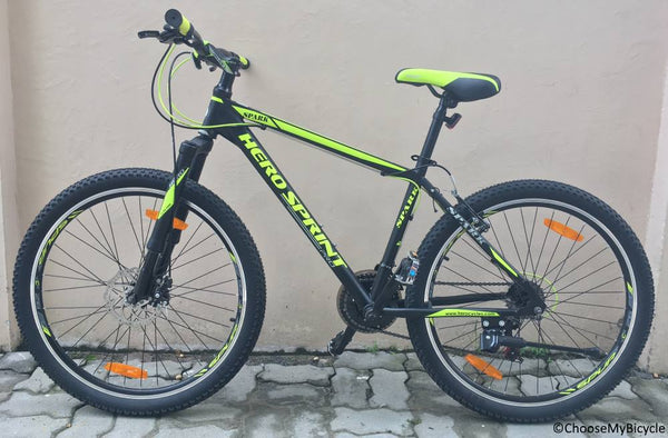 Hero Sprint Pro Spark 26T Review | ChooseMyBicycle.com - CMB