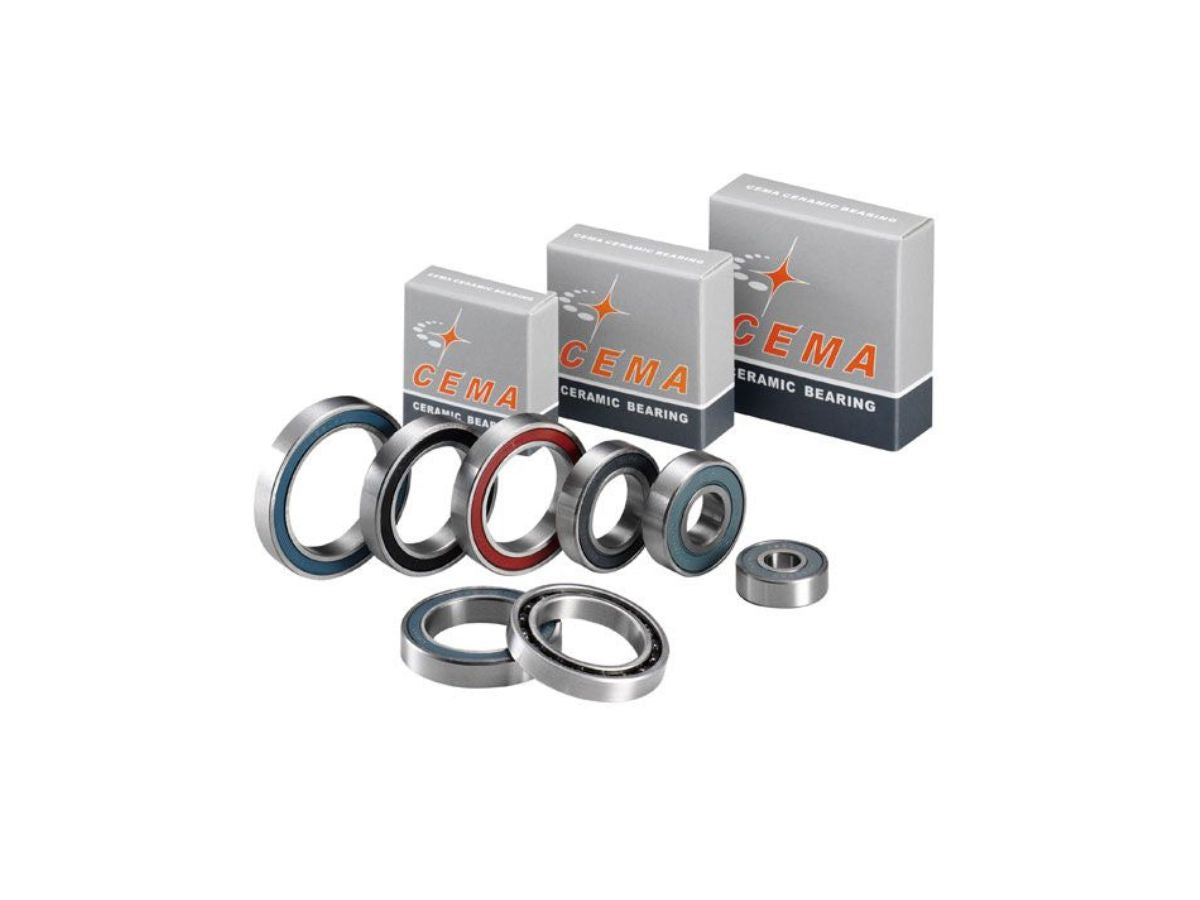 CEMA Wheel Bearing Chrome Steel - 6901-2RS - ABEC5 - 12 x 24 x 6 mm - CMB