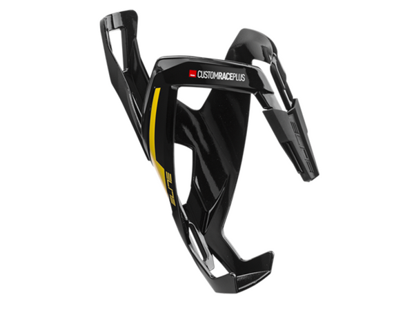 Elite Custom Race Plus - Black-Yellow | Elite Bottle Cage| ChooseMyBicycle